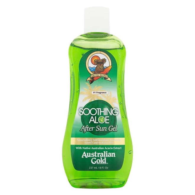 Pós-Sol em Gel Australian Gold Exotic Blend Soothing Aloe Frasco