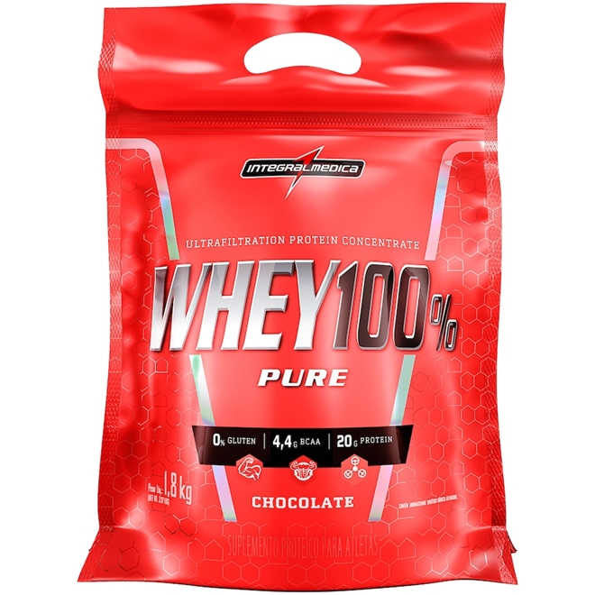 Suplemento Em Pó Integralmédica Nutri Whey Protein Proteínas Em Sachê