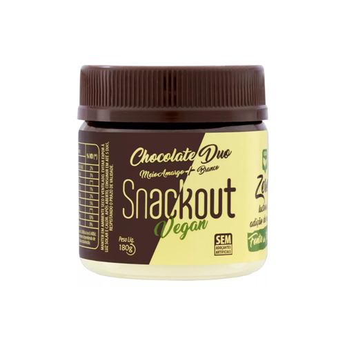 Chocolate Duo Zero Lactose Snackout Vegan Pote 180g