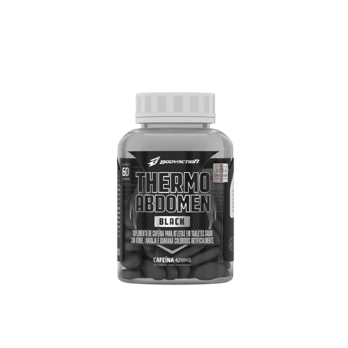 Thermo Abdomen Black Termogênico Bodyaction Sabor Sem Sabor