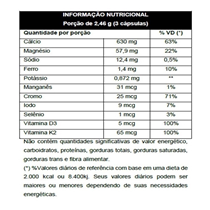 Suplemento Em Cápsulas Ekobé Alga Calcium Vitaminas Sabor Natural 200g ...