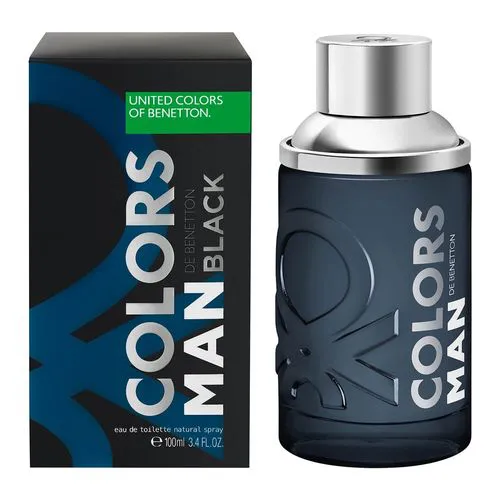 Colors Man Black Benetton Masculino Toilette