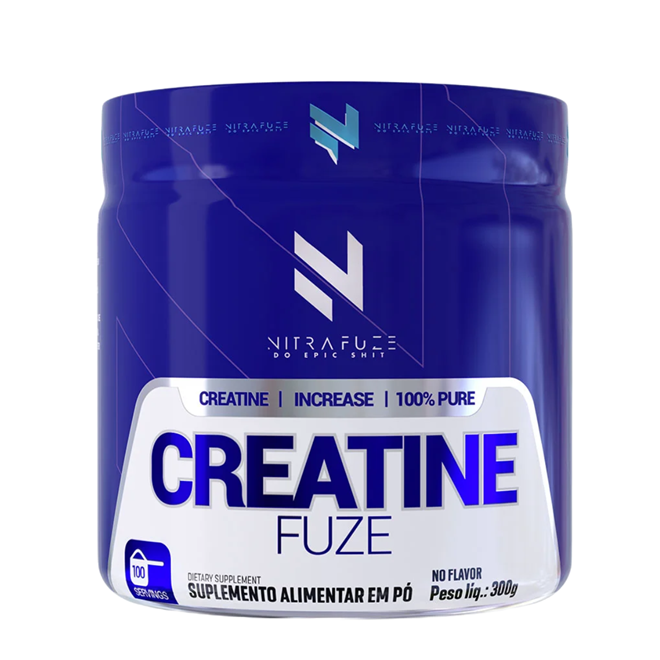 Creatina 100% Nitra Fuze Under Labz Pura Monohidratada 300g