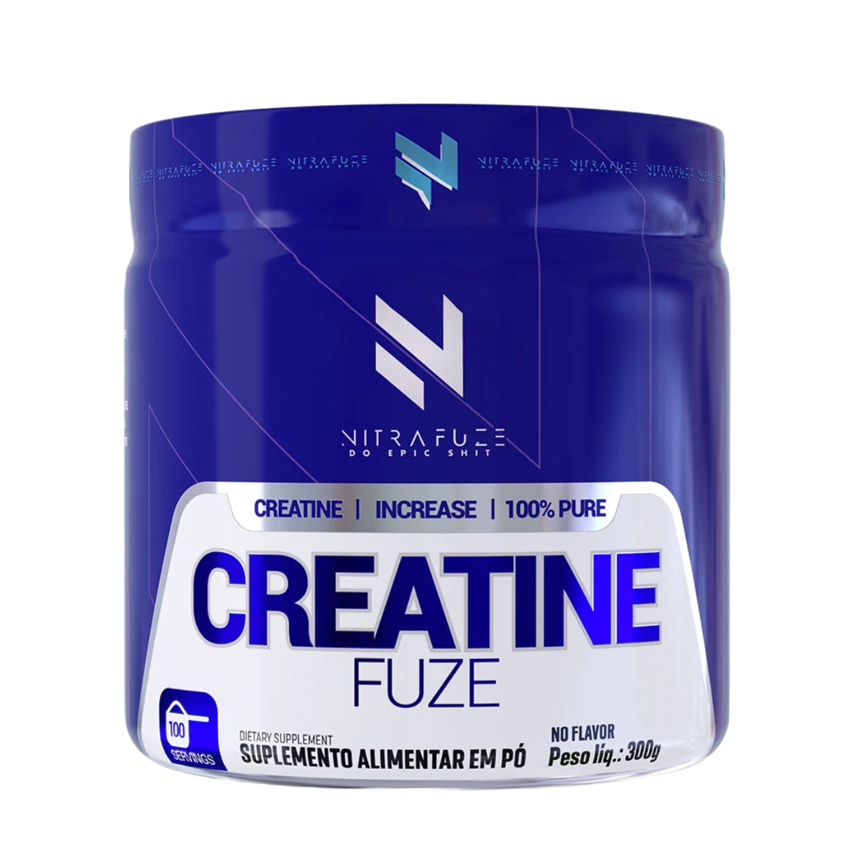 Creatina 100% Nitra Fuze Under Labz Pura Monohidratada 300g