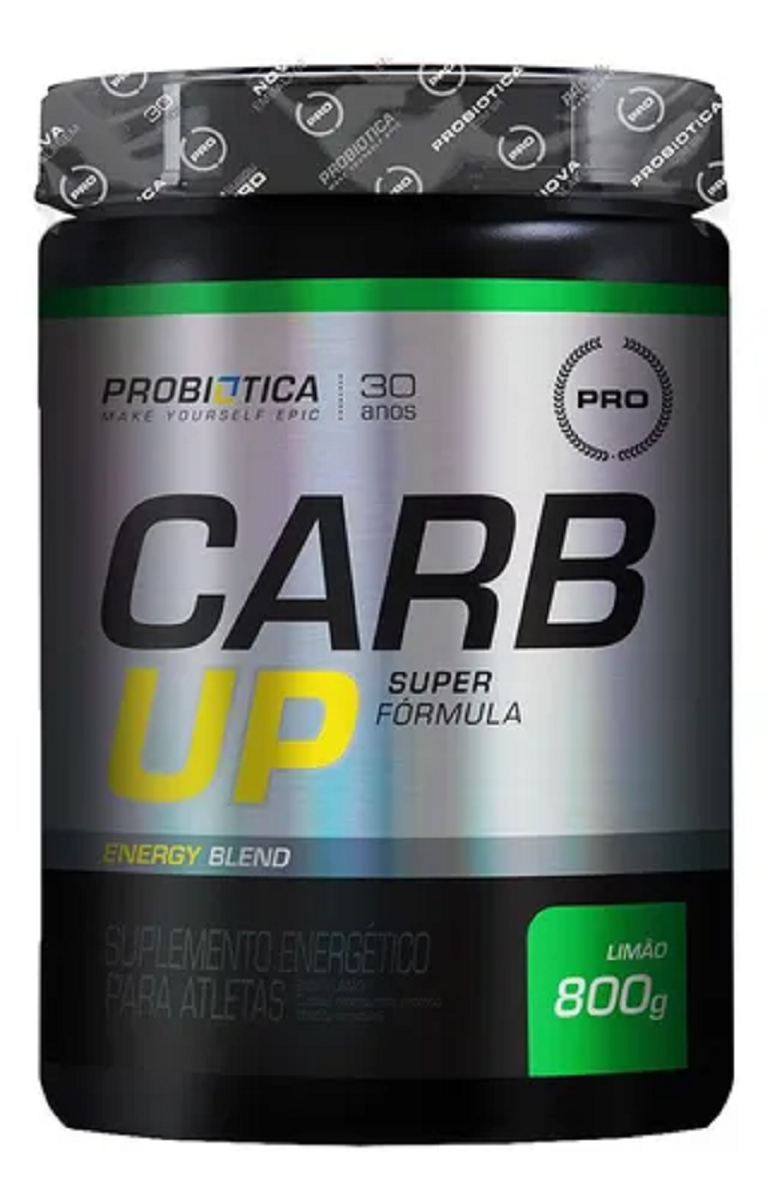 Carb Up Super Fórmula 800g Probiótica Limão