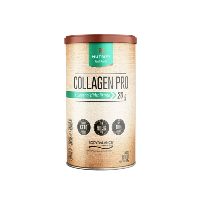 Collagen Pro Nutrify Proteína Isolada Body Balance 450g