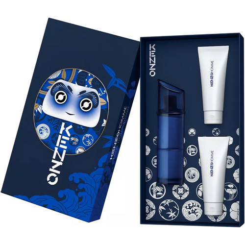 Coffret Kenzo Homme Intense Masculino Eau de Toilette 110ml + Gel banho 75ml