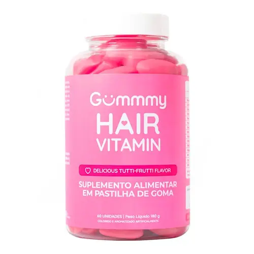 Gummy Hair Suplemento Alimentar 180g 60 Gomas