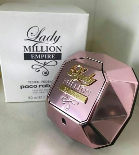 Tester Lady Million Empire Feminino Eau de Parfum de 80ml