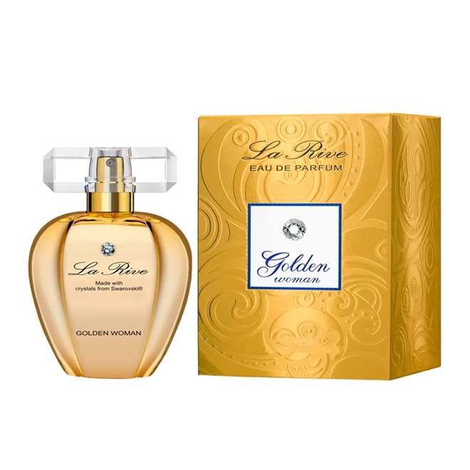 La Rive Golden Woman Swarovski Feminino Eau De Parfum 75 Ml