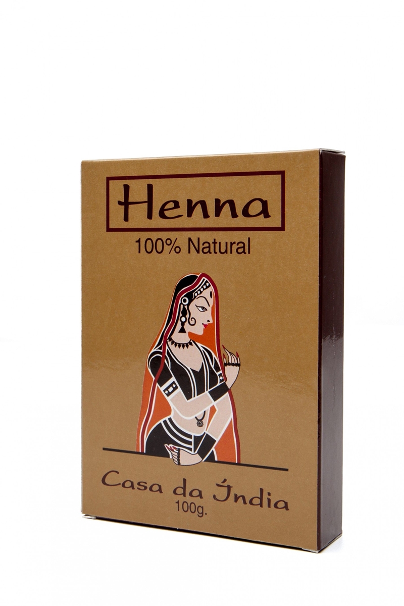 Henna Indiana Natural Para Cabelo