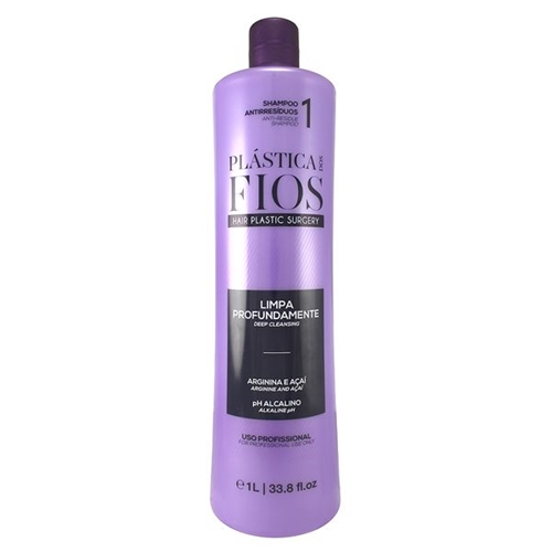 Cadiveu Plástica Fios Shampoo Antiresíduos 1L
