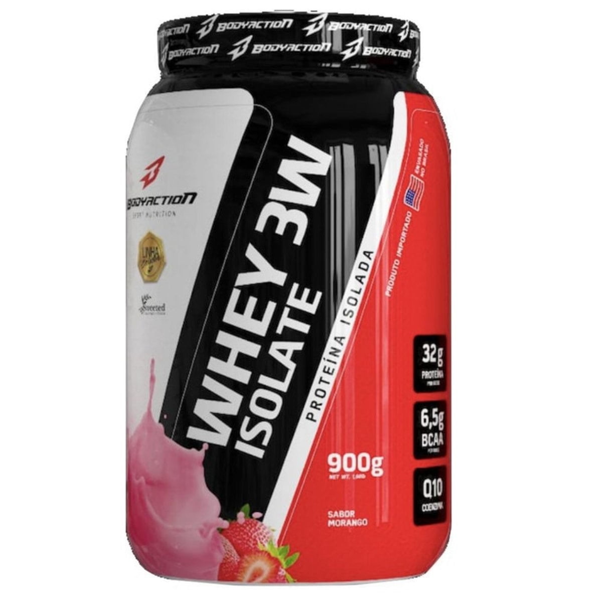 Whey 3w Isolate Body Action 900g
