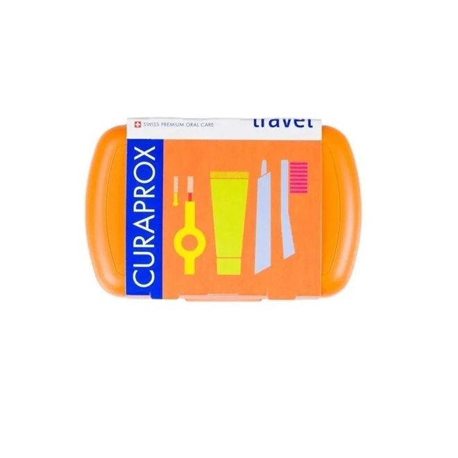 Kit Para Viagem Travel Set Curaprox Cs 5460 Ultrasoft